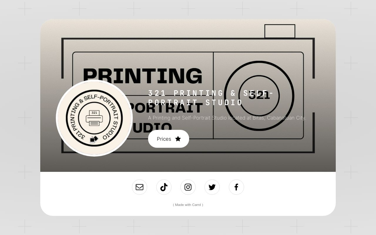 321 Business & Self-Portrait Studio